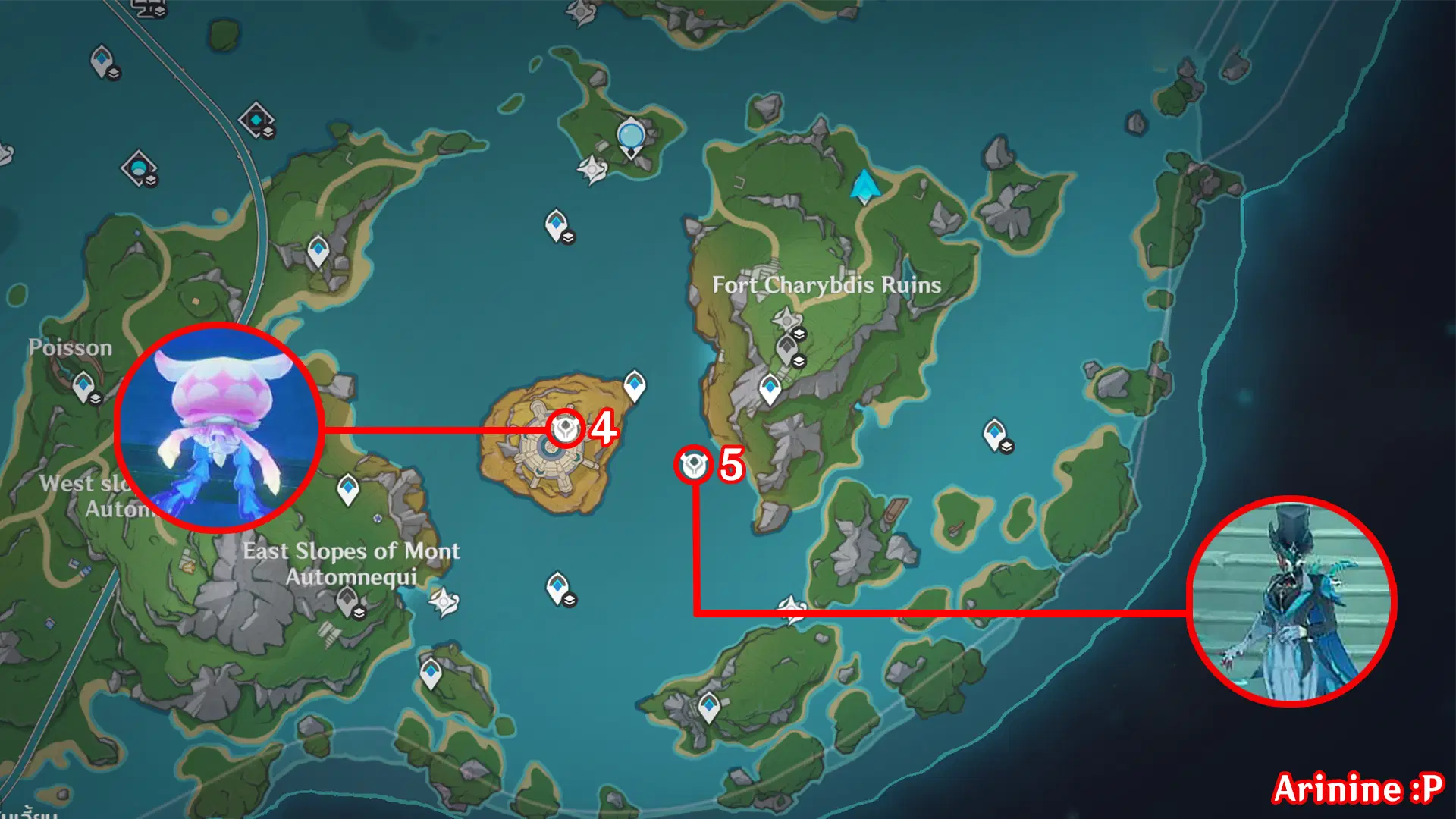 5 ตำนานท้องถิ่น | Fontaine Legend Boss in 4.2 | Erinnyes Forest and ...