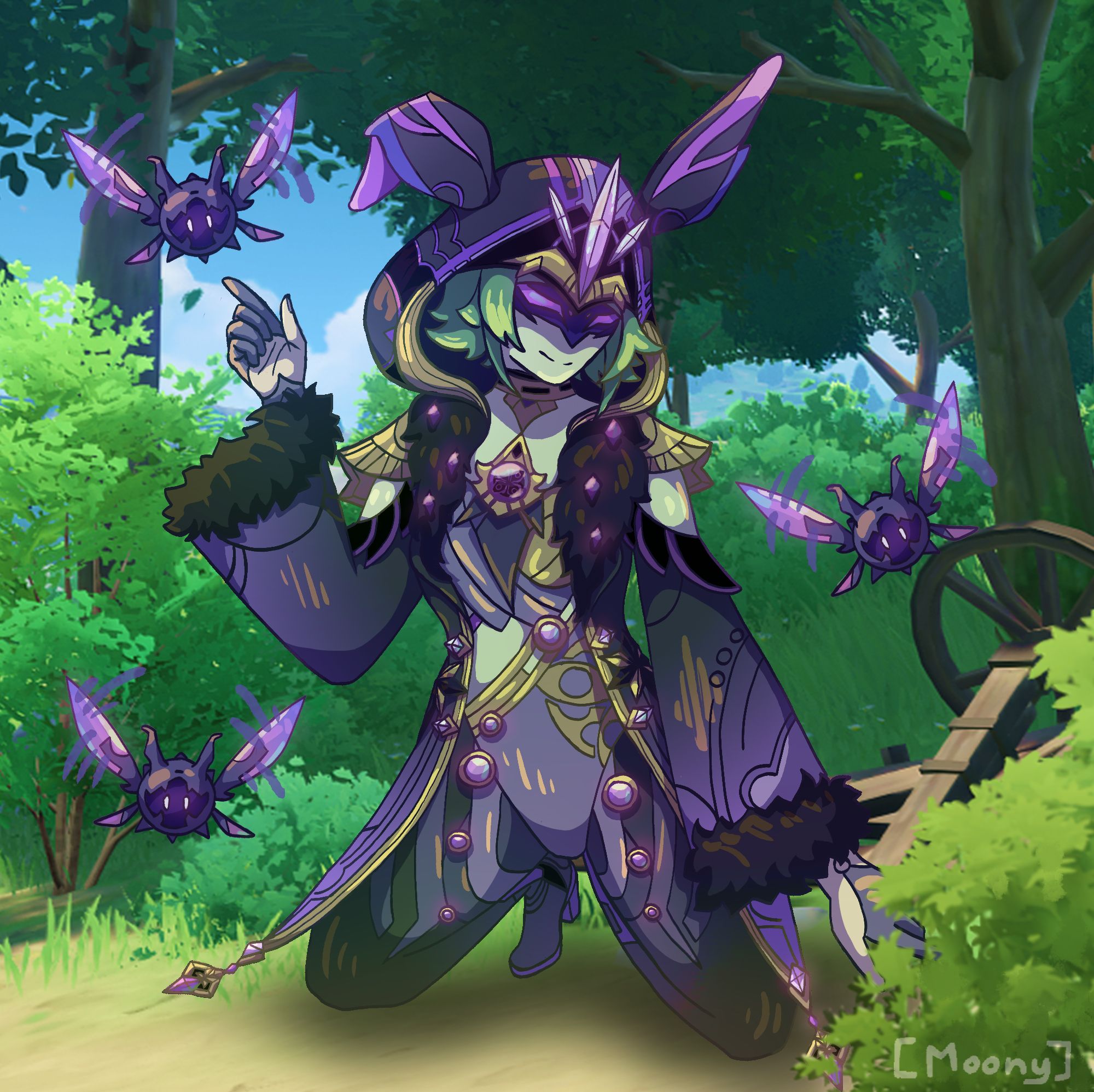 Cicin mage fanart Genshin Impact | HoYoLAB