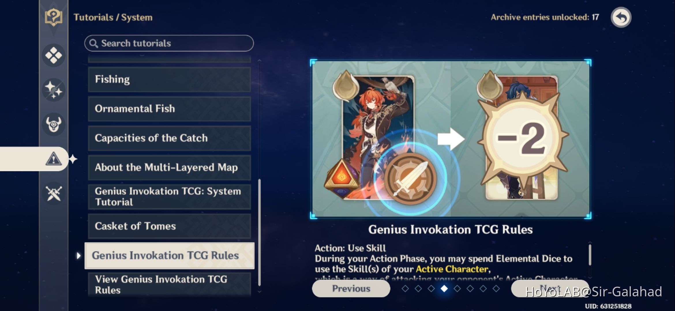 Tutorials: Genius invocation TCG Genshin Impact | HoYoLAB