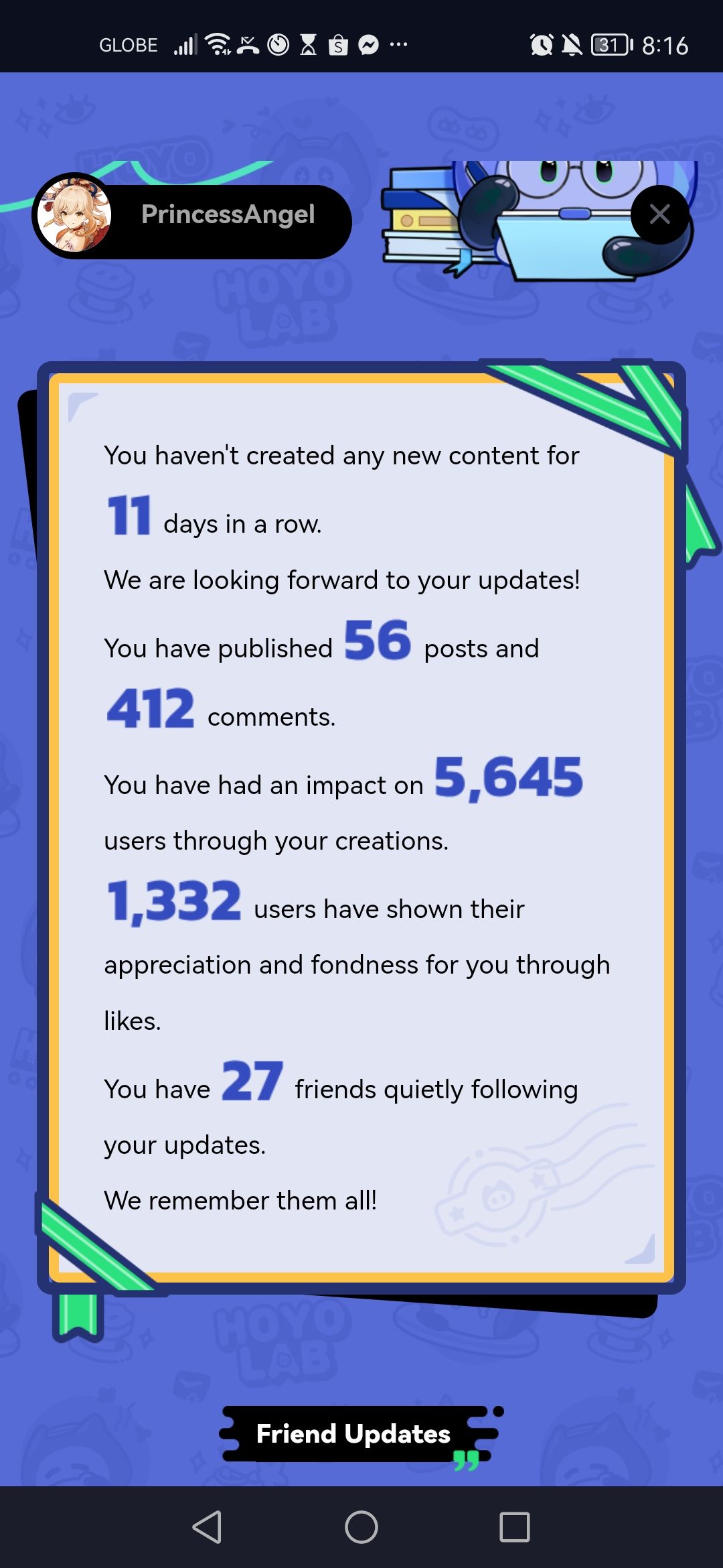 OMG IT'S BEEN SO LONG | HoYoLAB