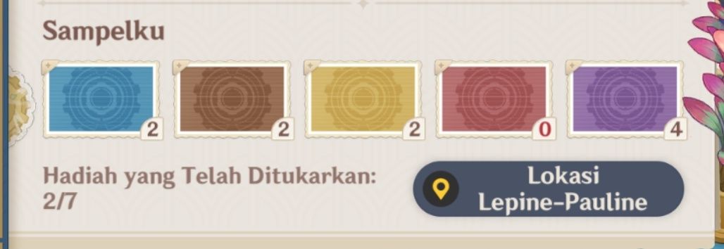 infoin tukerin ke warna merah Genshin Impact | HoYoLAB