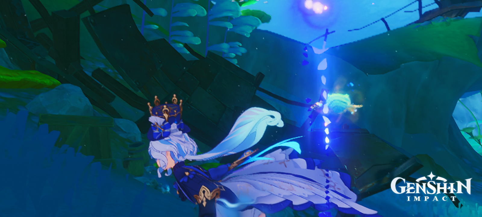 Furina glowing white hair? Genshin Impact | HoYoLAB