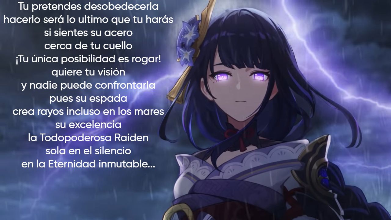 Shogun Raiden Genshin Impact | HoYoLAB