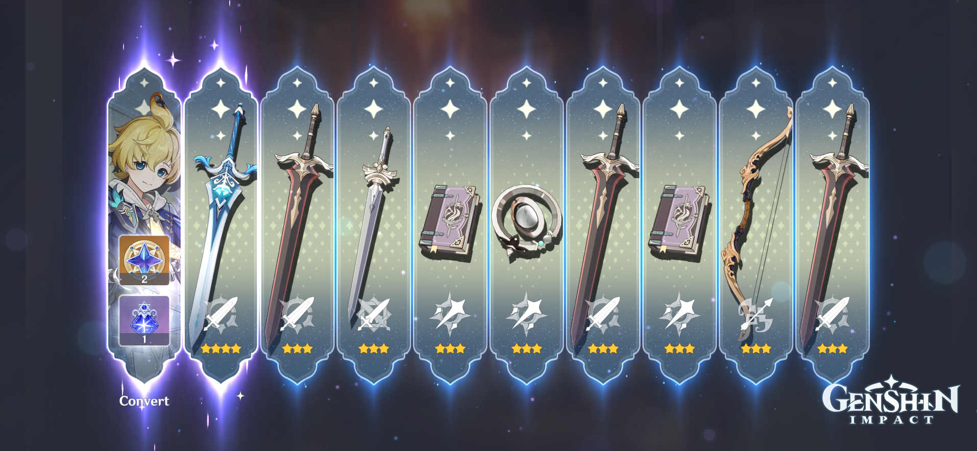 Mika and Sacrificial Great Sword Genshin Impact | HoYoLAB
