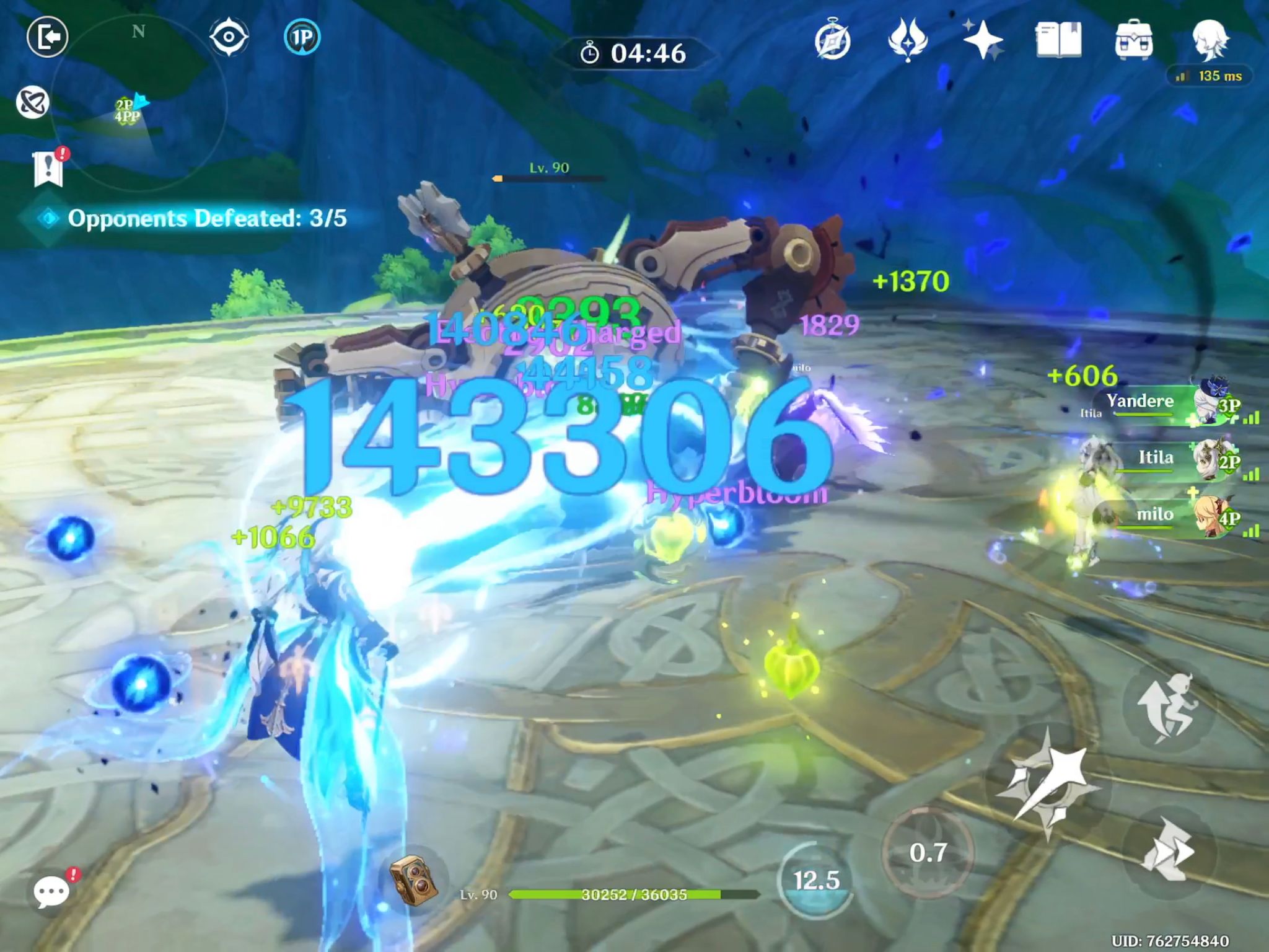 Can anyone explain what kind of reaction buff happening here? Genshin ...