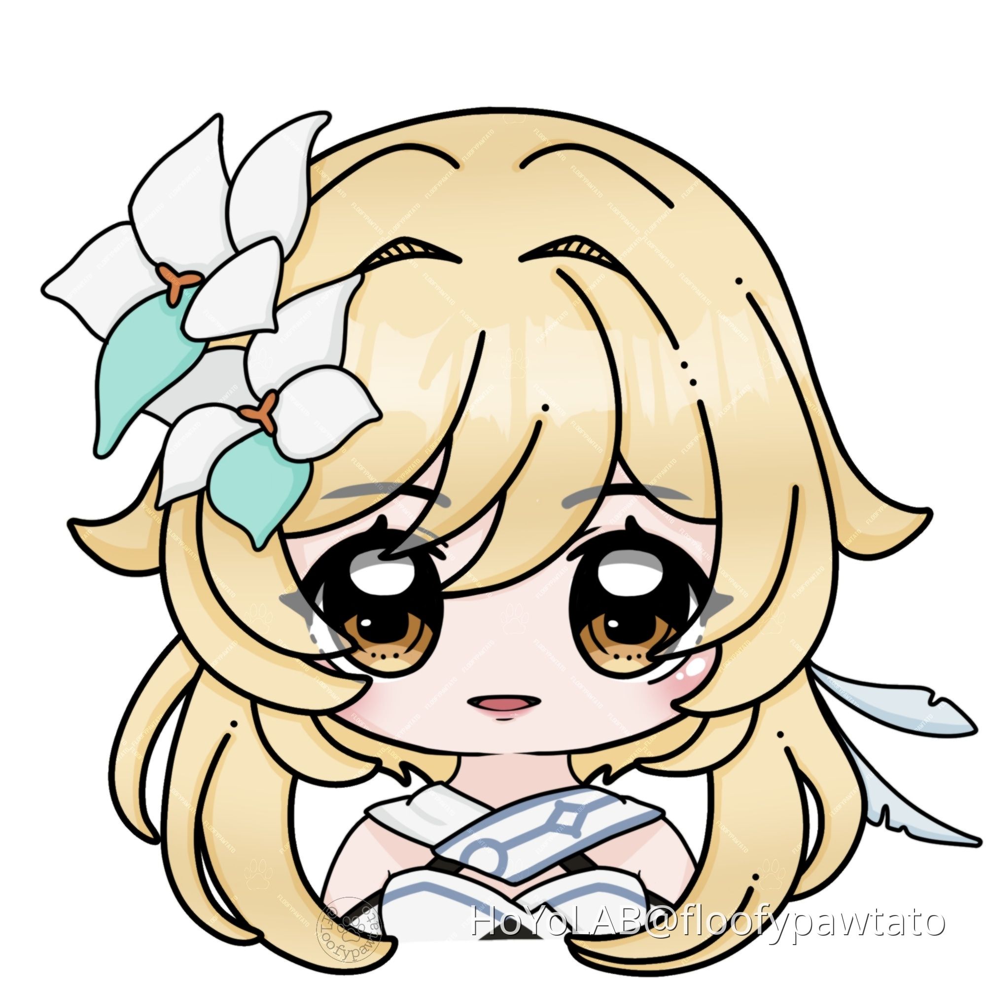 Chibi Lumine Genshin Impact | HoYoLAB