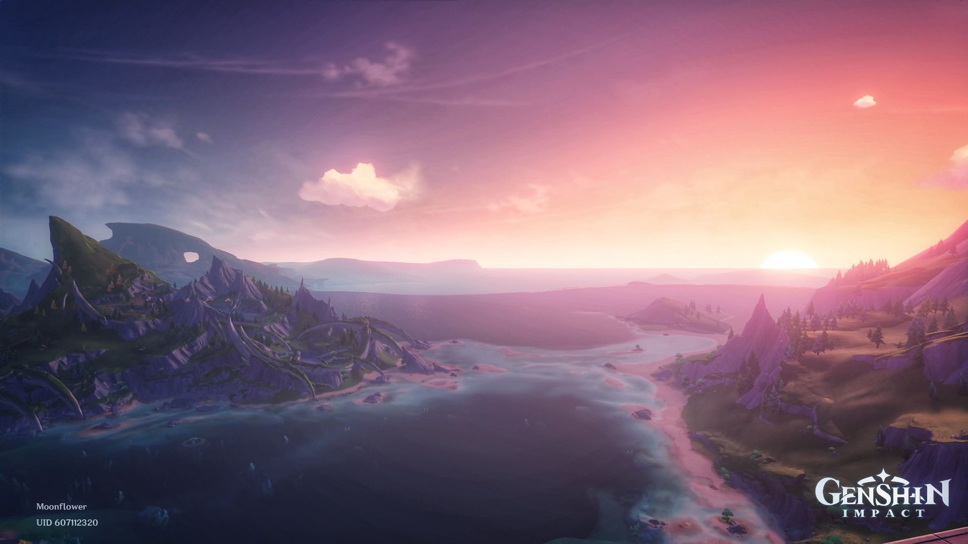 Sunset and sunrise in Fontaine. Genshin Impact | HoYoLAB