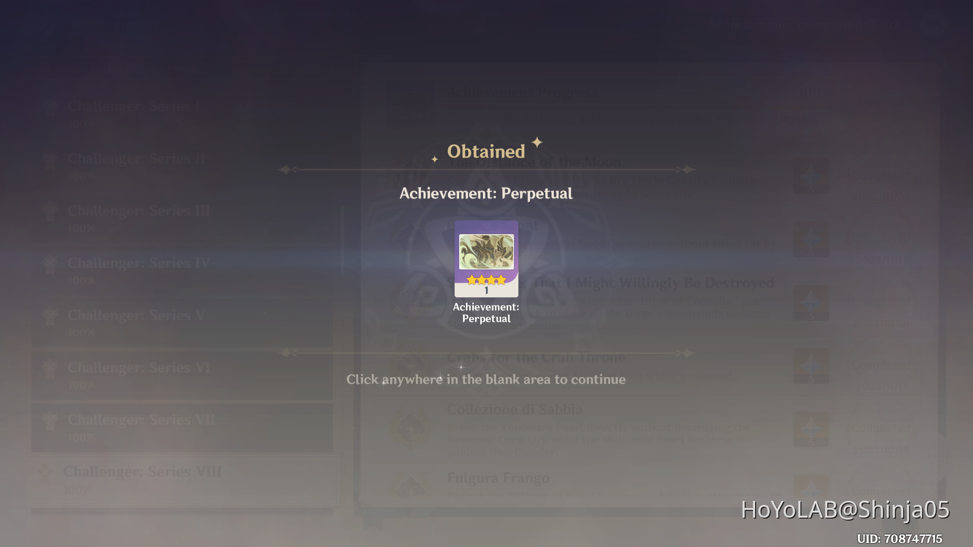 Namecard Collected Genshin Impact | HoYoLAB