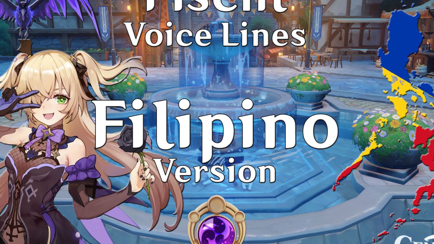 Fischl: Voice Lines, Filipino Translation #genshinimpact #fischl ...