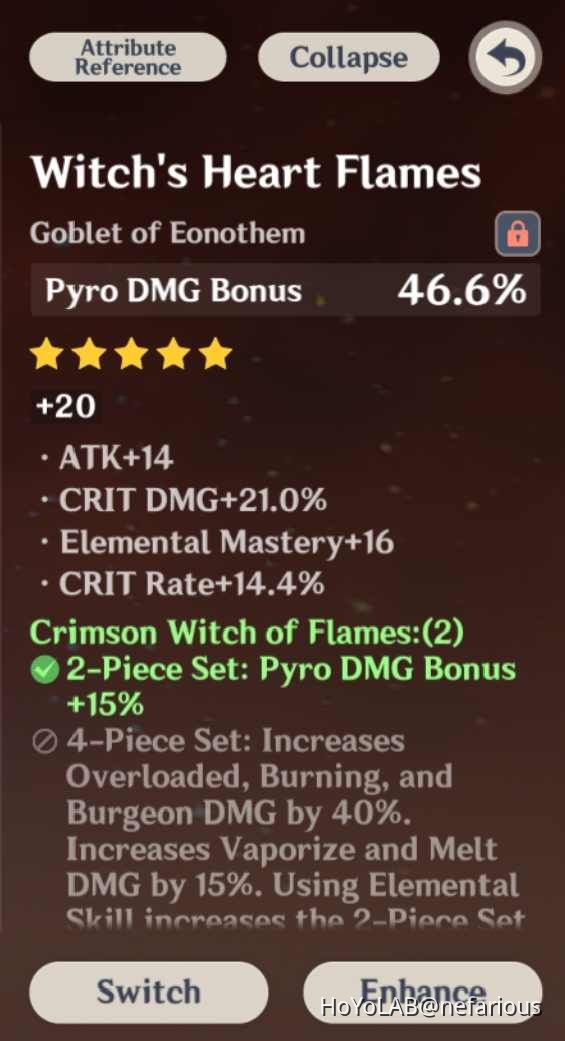 a good pyro cwof goblet does not exi— Genshin Impact | HoYoLAB