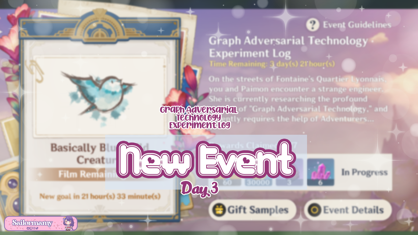 [V4.2] Graph Adversarial Technology Experiment Log - DAY 3 Genshin ...