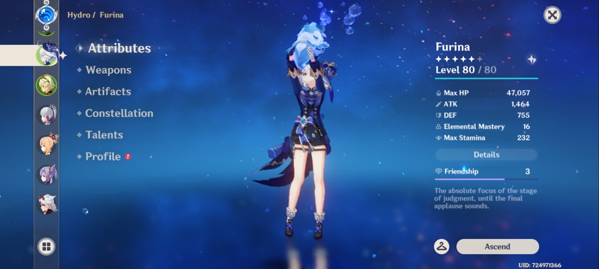 My[W.I.P]Furina build! ♡♡ Genshin Impact | HoYoLAB