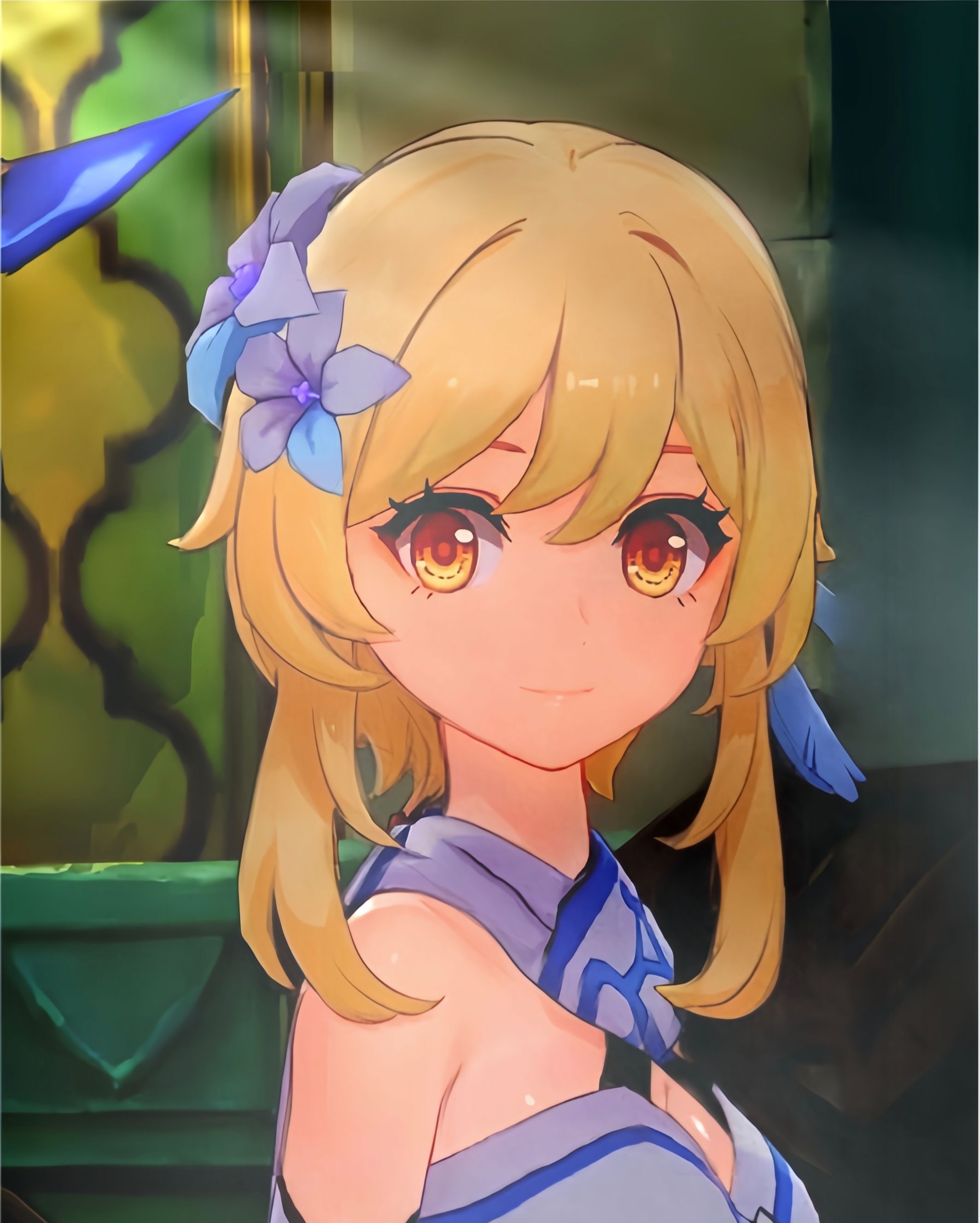 Lumine Smiling Genshin Impact | HoYoLAB