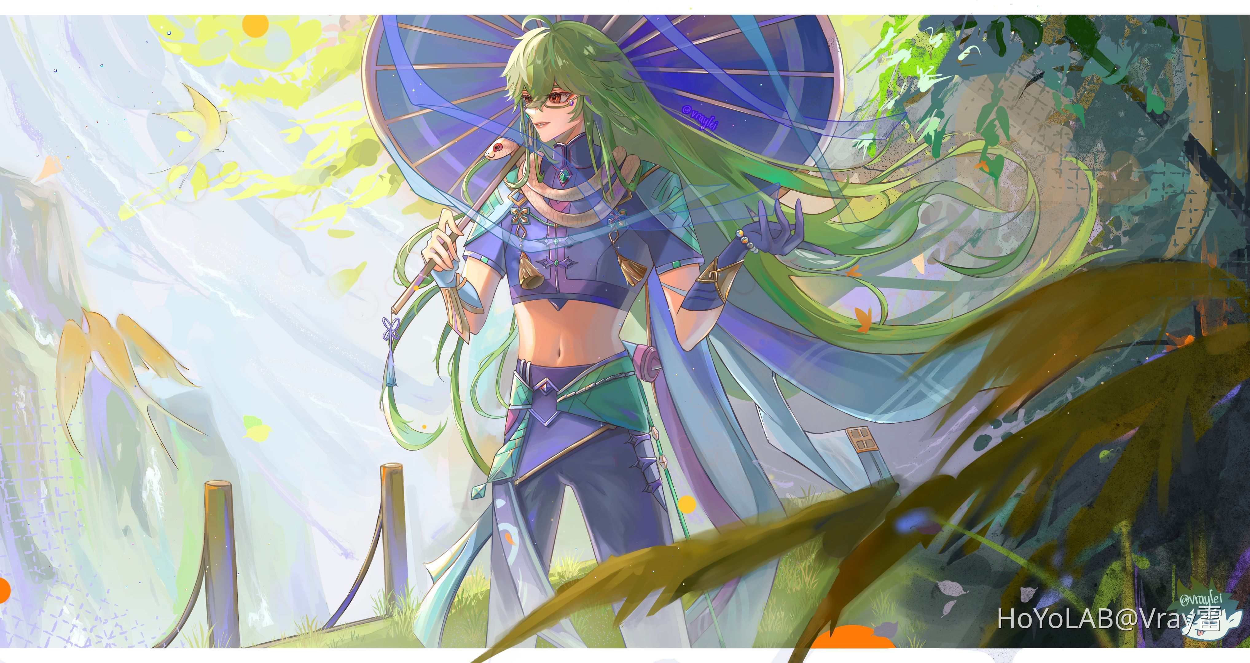 "Now, where is she? It's getting windy..." Genshin Impact | HoYoLAB