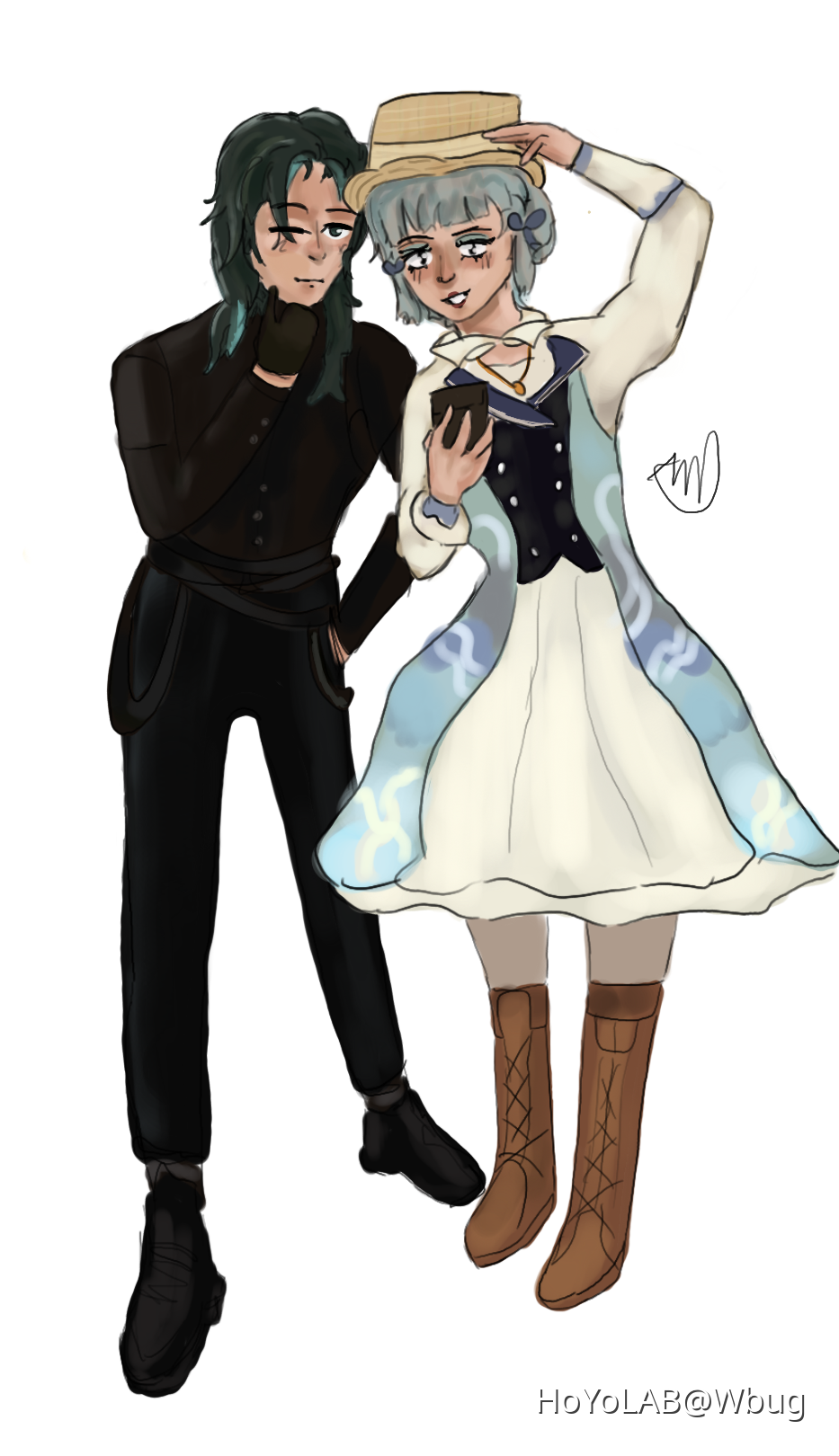 I tried drawing cosplayer “deliciousnai” Genshin Impact | HoYoLAB