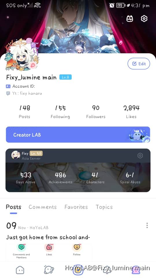 Thank you for 90 followers ️ here's a cookie for u guys 🍪 | HoYoLAB