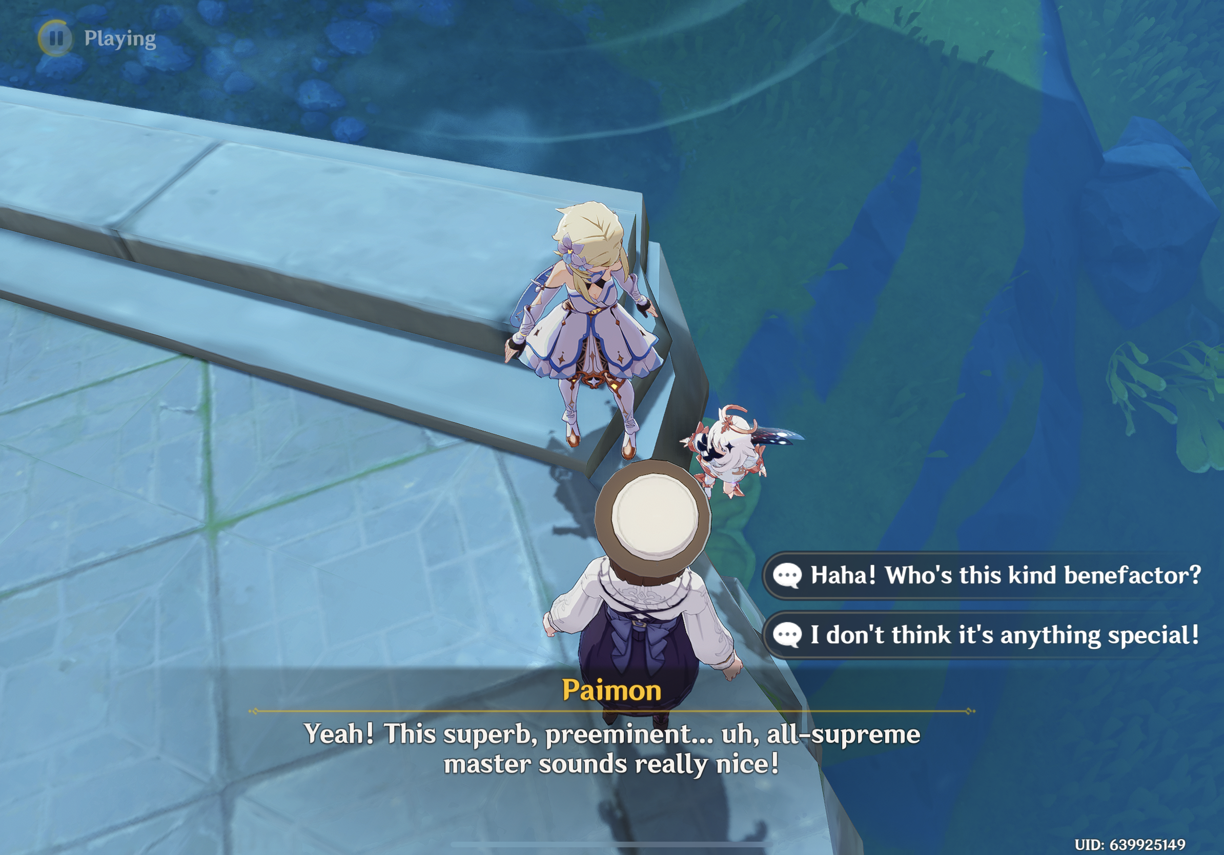 Paimon forgot how to float Genshin Impact | HoYoLAB