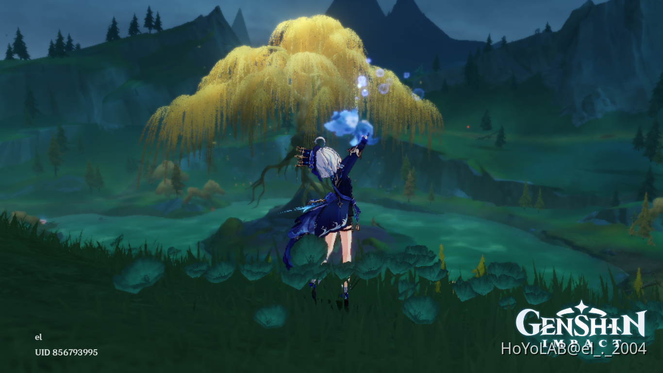 Wilting Weeping Willow Tree Genshin Impact | HoYoLAB