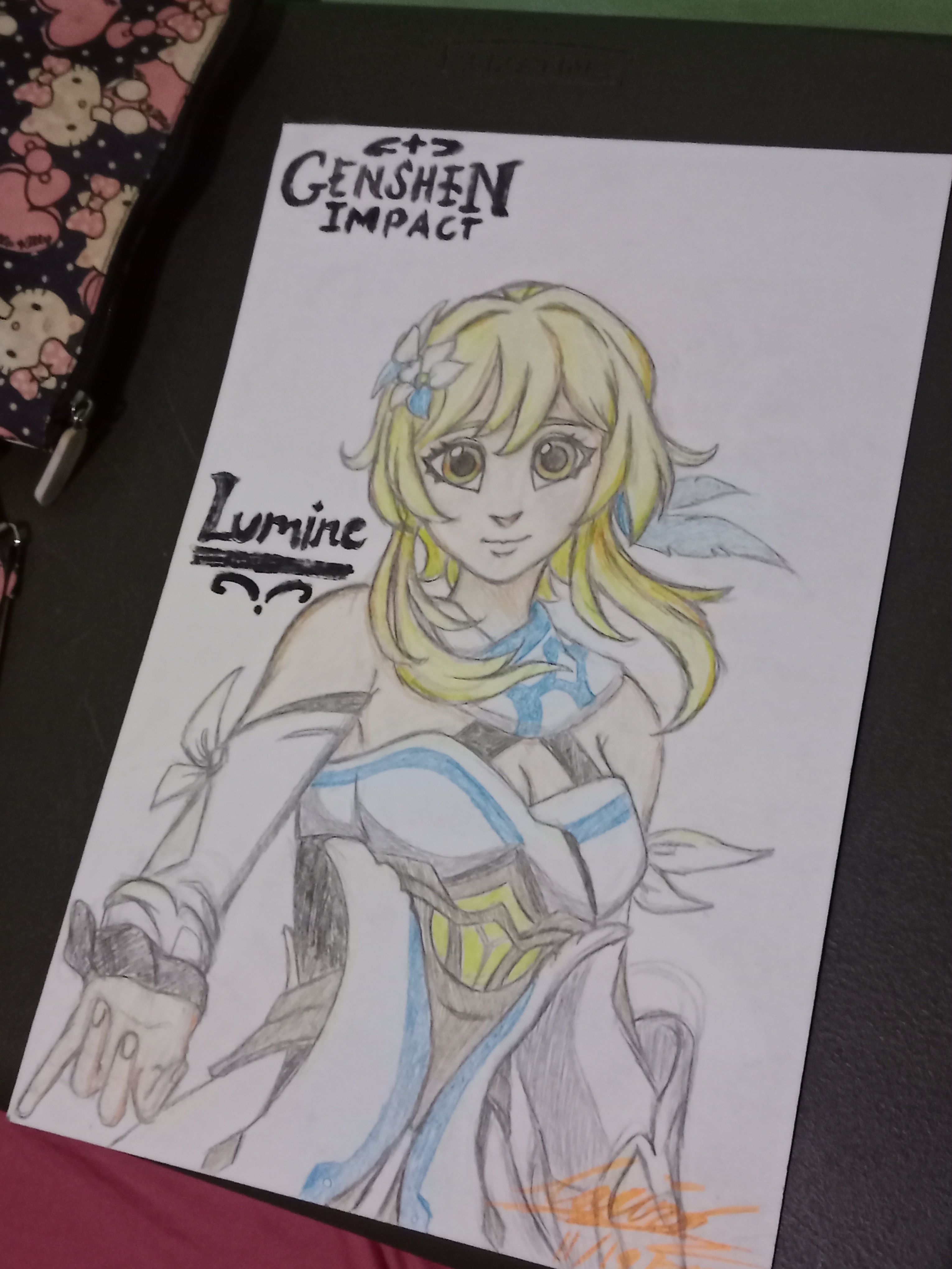 Lunime Art Poster Genshin Impact | HoYoLAB