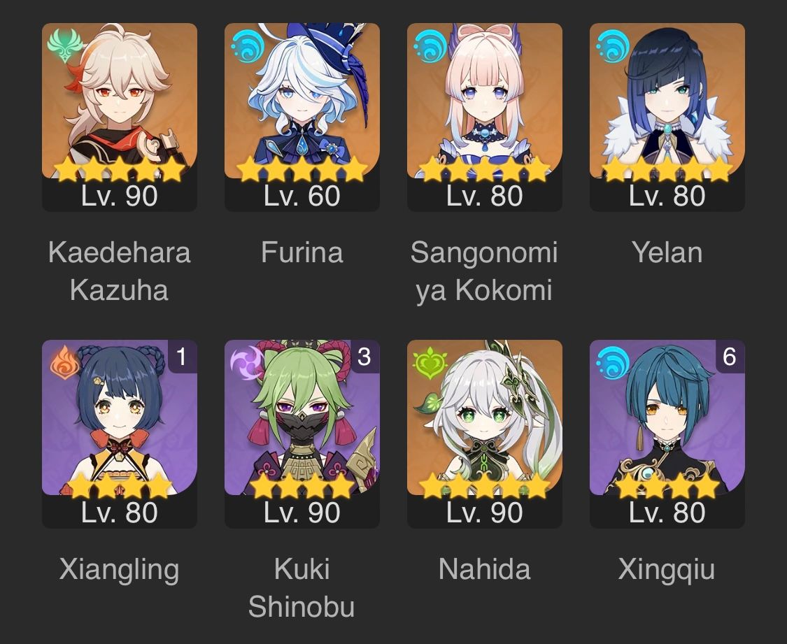 When Your Lvl 60 Furina Full Stars Floor 12 Genshin Impact | HoYoLAB