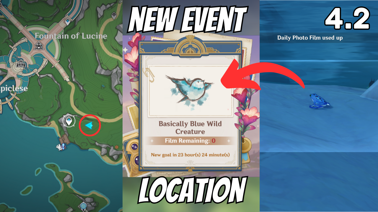 Basically Blue Wild Creature Genshin Impact 4.2 Genshin Impact | HoYoLAB