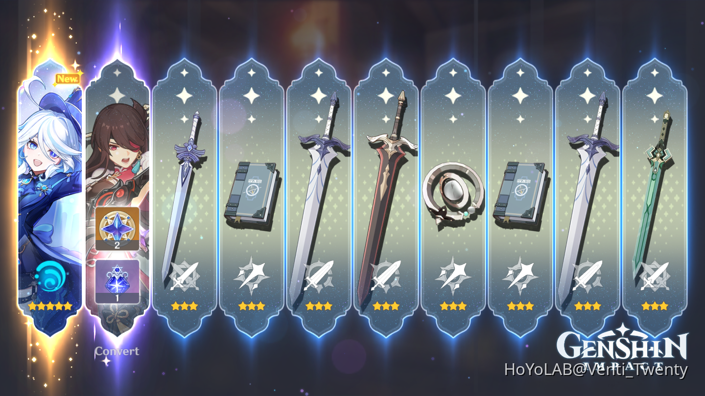 FURINA PULLS!! Genshin Impact | HoYoLAB