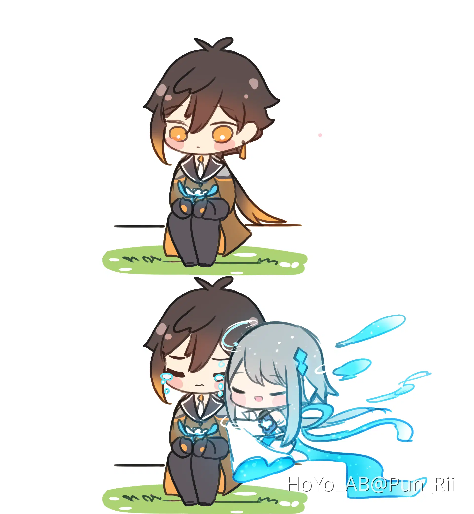 Dragons and Blue Girls Genshin Impact | HoYoLAB