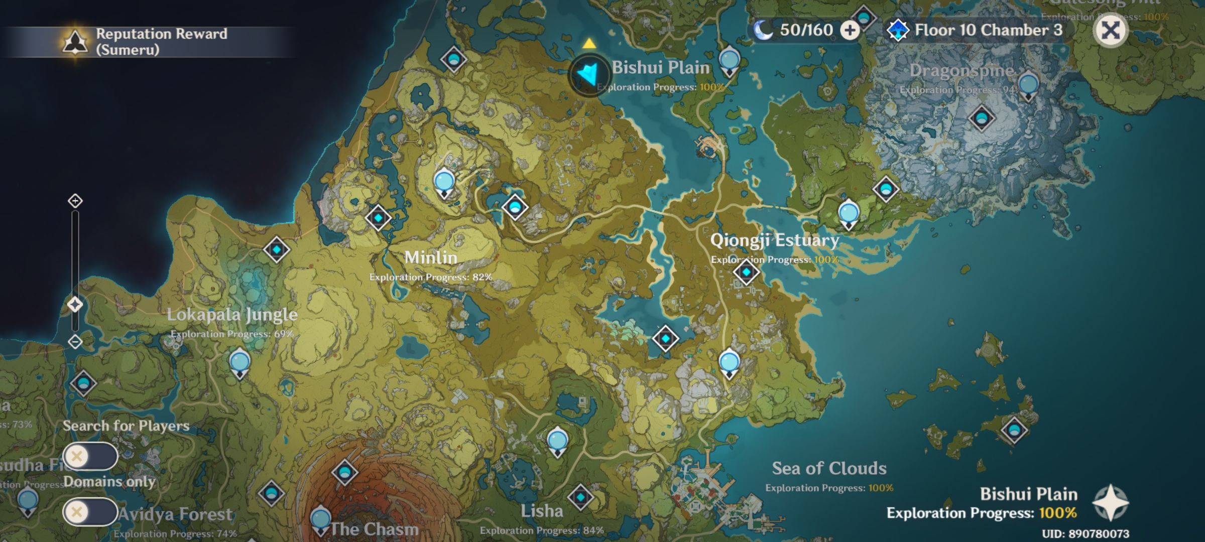 Liyue region 3/6 100% exploration Genshin Impact | HoYoLAB