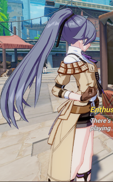 I've been wondering for years why Fuka stands like this... Honkai ...