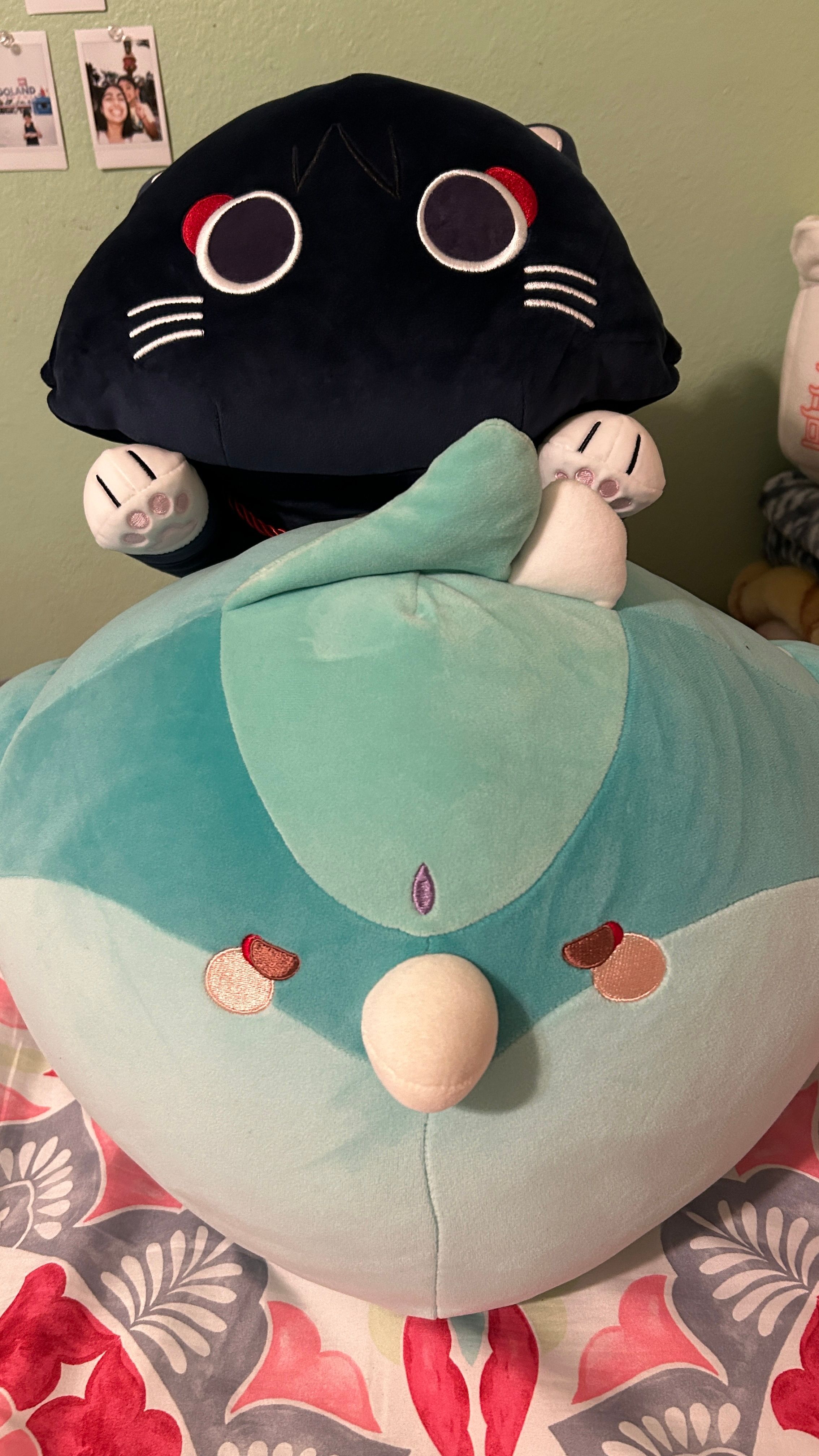 scara and xiao official plushies Genshin Impact | HoYoLAB