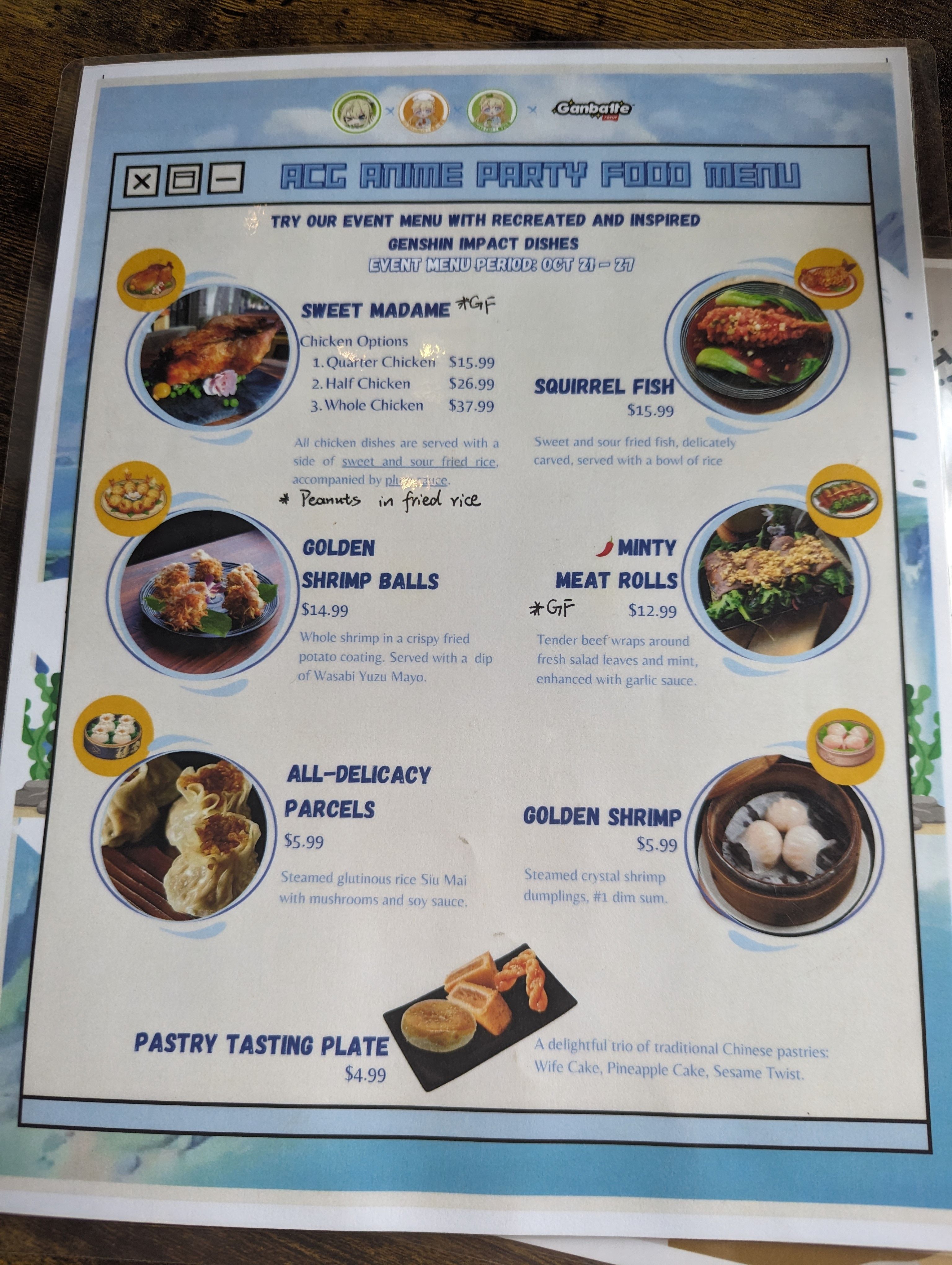 My local anime cafe recently opened a restaurant Genshin Impact | HoYoLAB