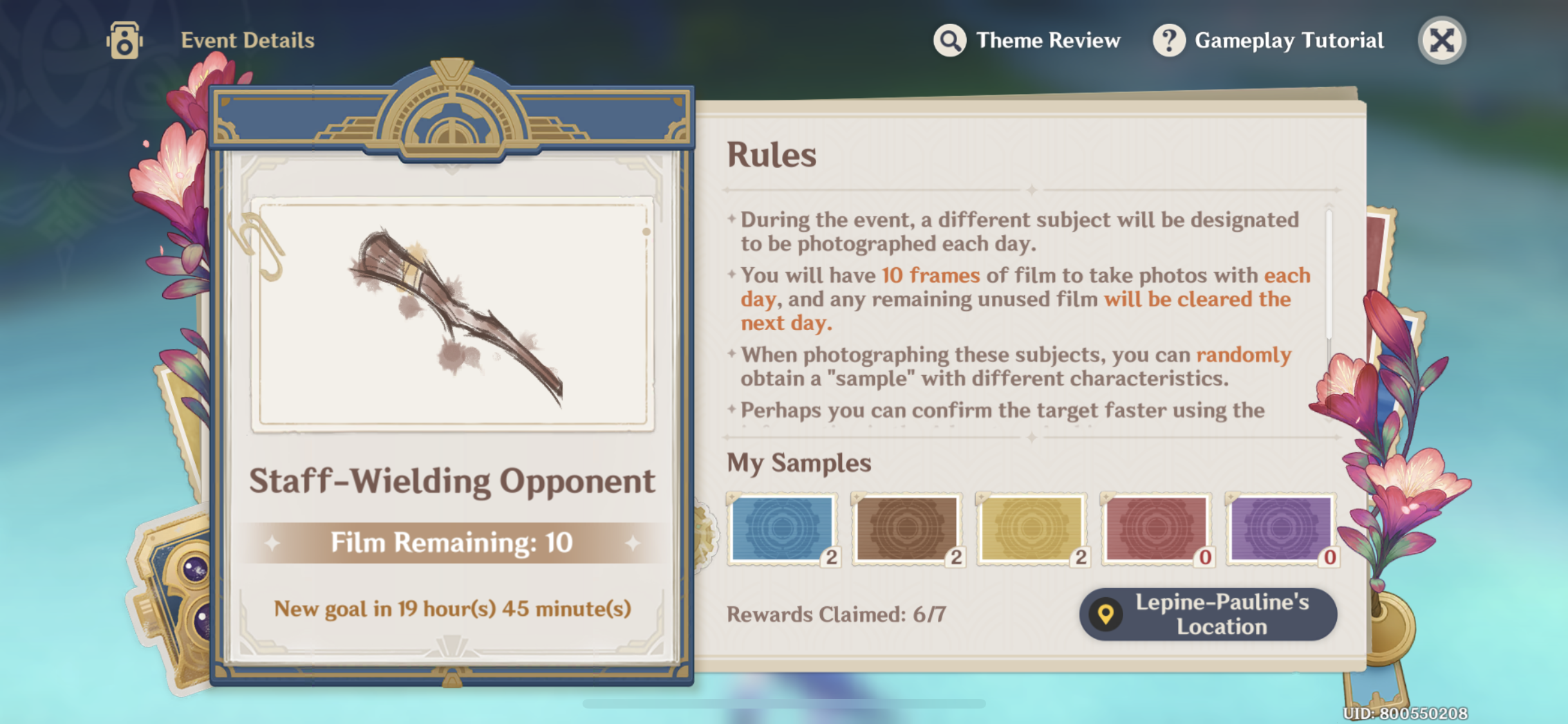 Graph Adversarial - Photos day 4 Genshin Impact | HoYoLAB