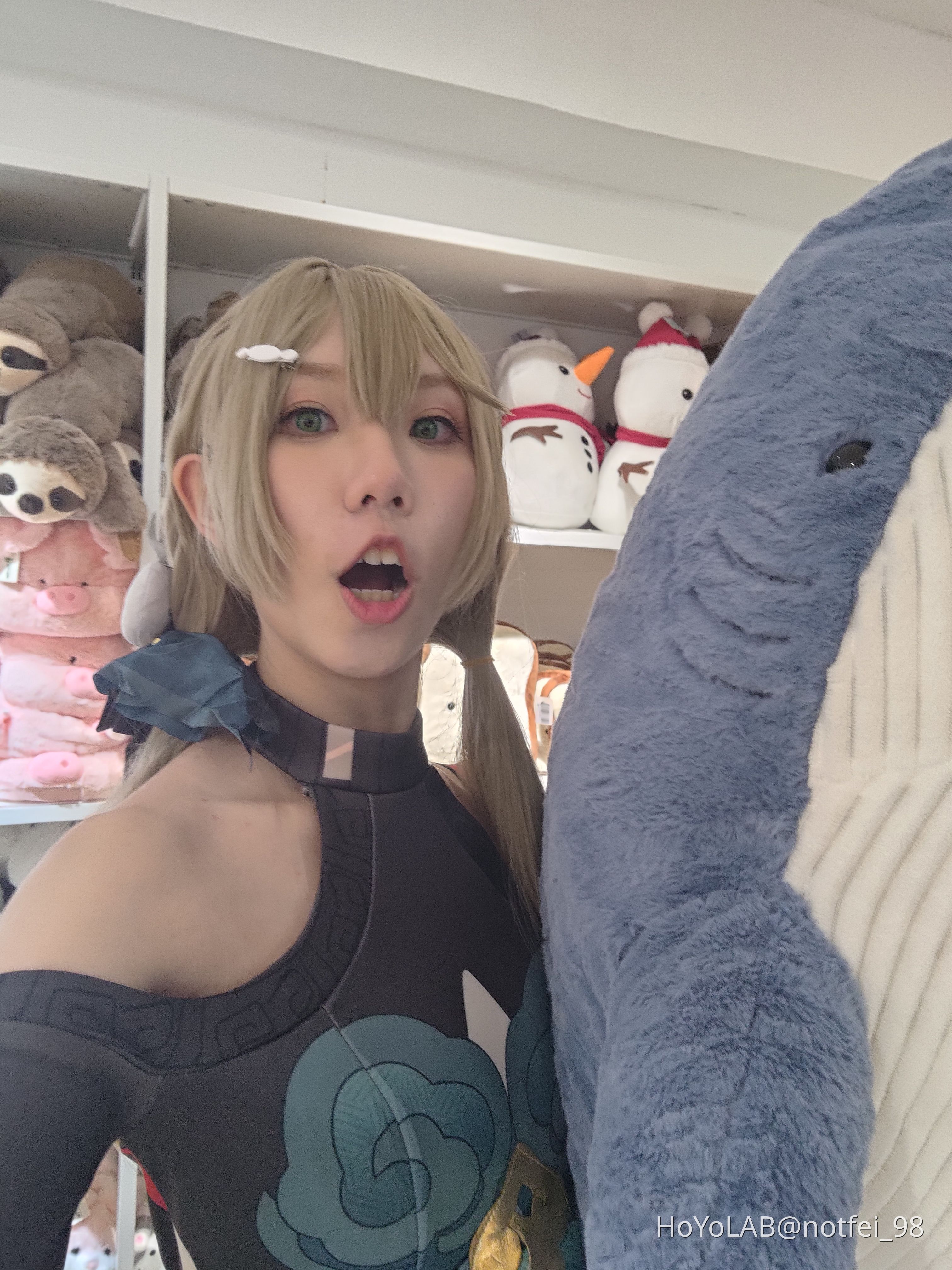 Qingque Cosplay x Shark?? (IG: not_fei) Honkai: Star Rail | HoYoLAB