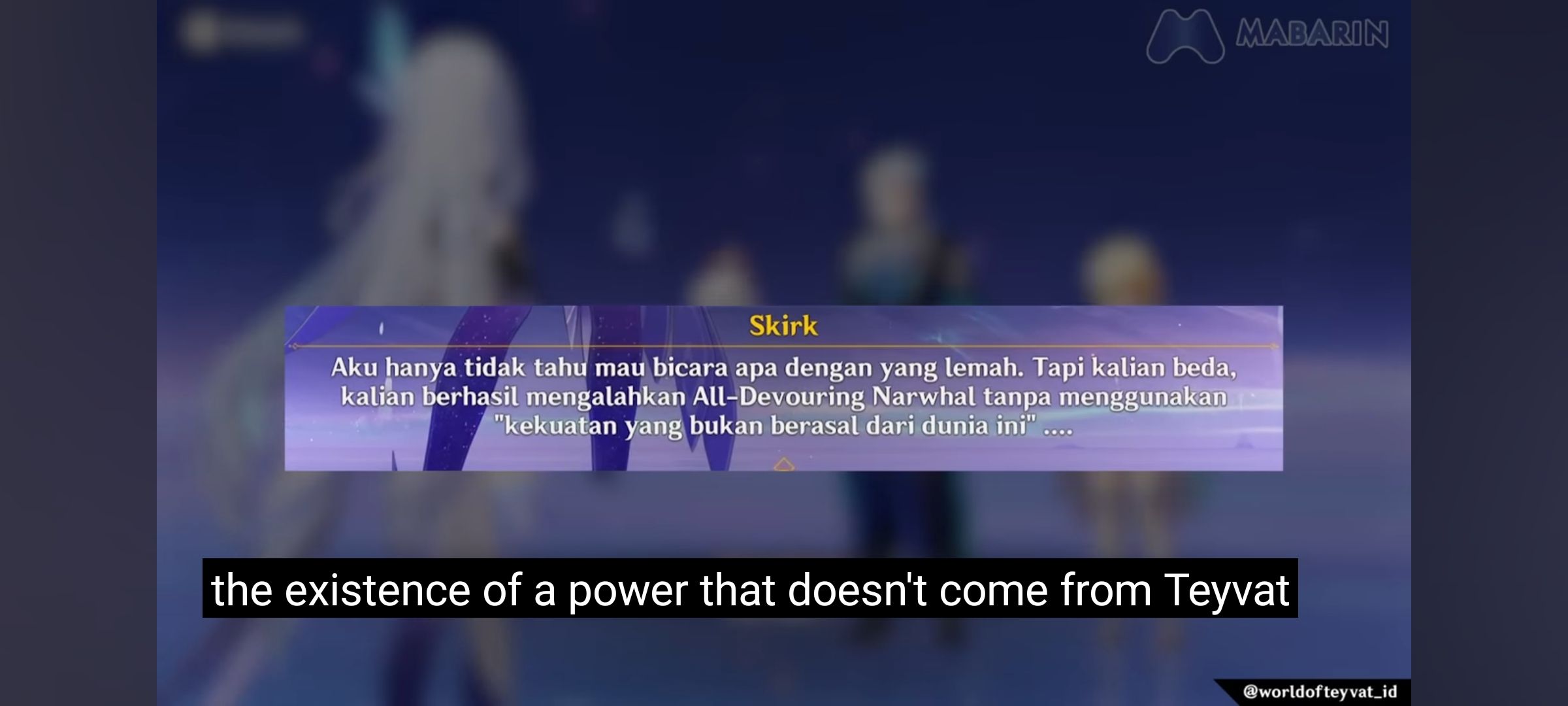 More plot holes, what is the 8 element???? Crossover HSR ??? Genshin ...