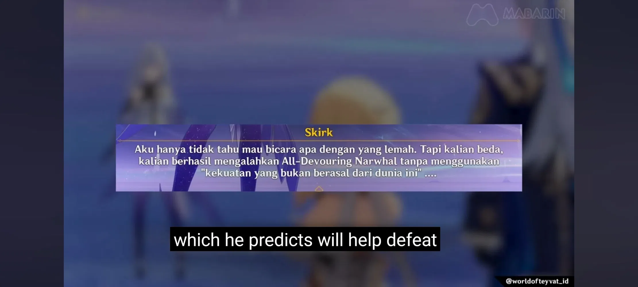 More plot holes, what is the 8 element???? Crossover HSR ??? Genshin ...