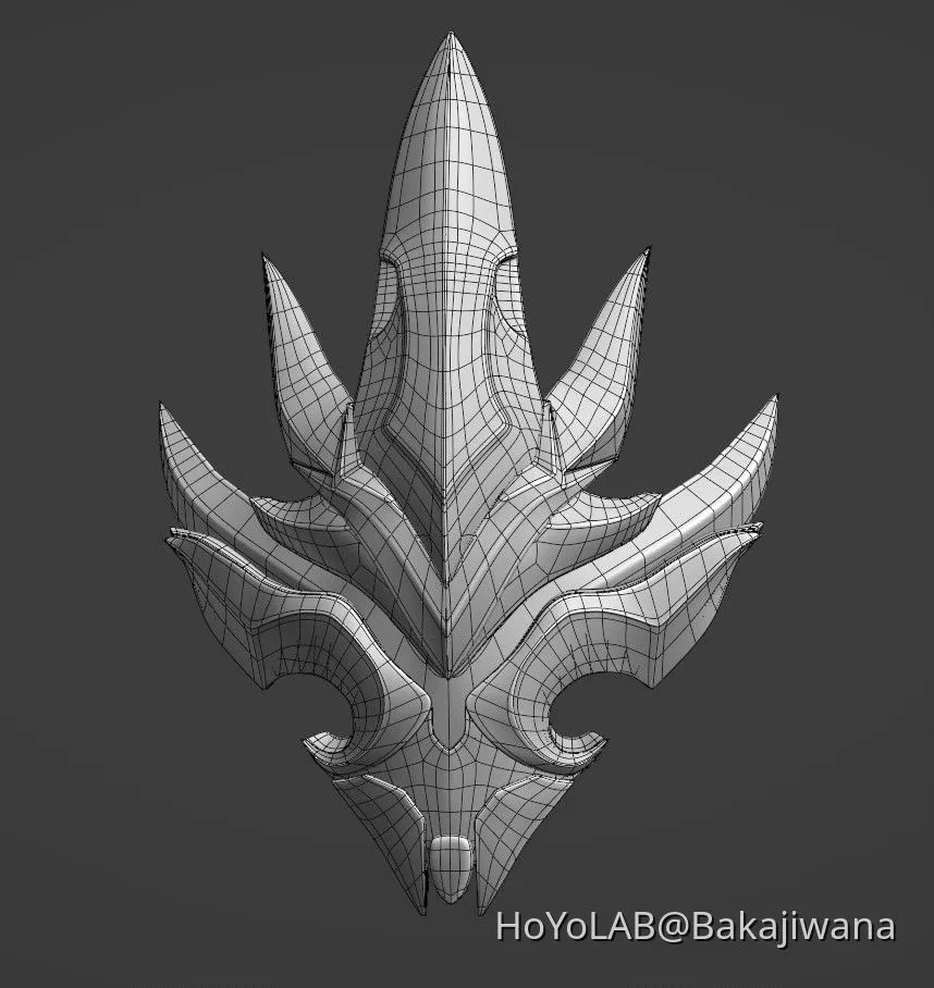 Kalpas Mask 3D Model WIP Honkai Impact 3rd | HoYoLAB