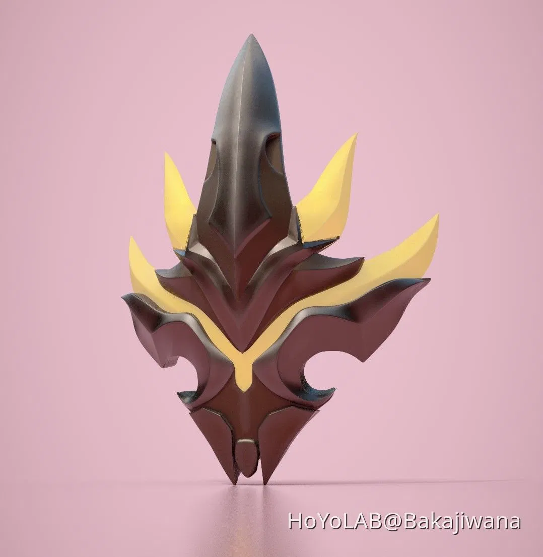 Kalpas Mask 3D Model WIP Honkai Impact 3rd | HoYoLAB