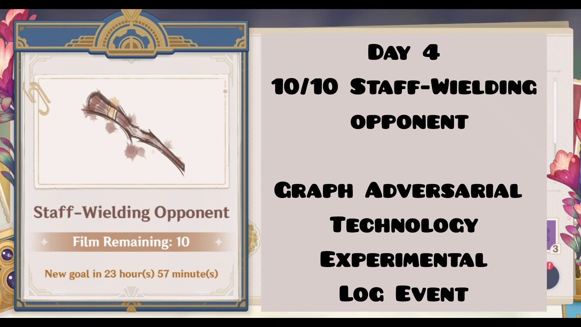 Graph Adversarial Technology Experimental Log Day4 Genshin Impact | HoYoLAB