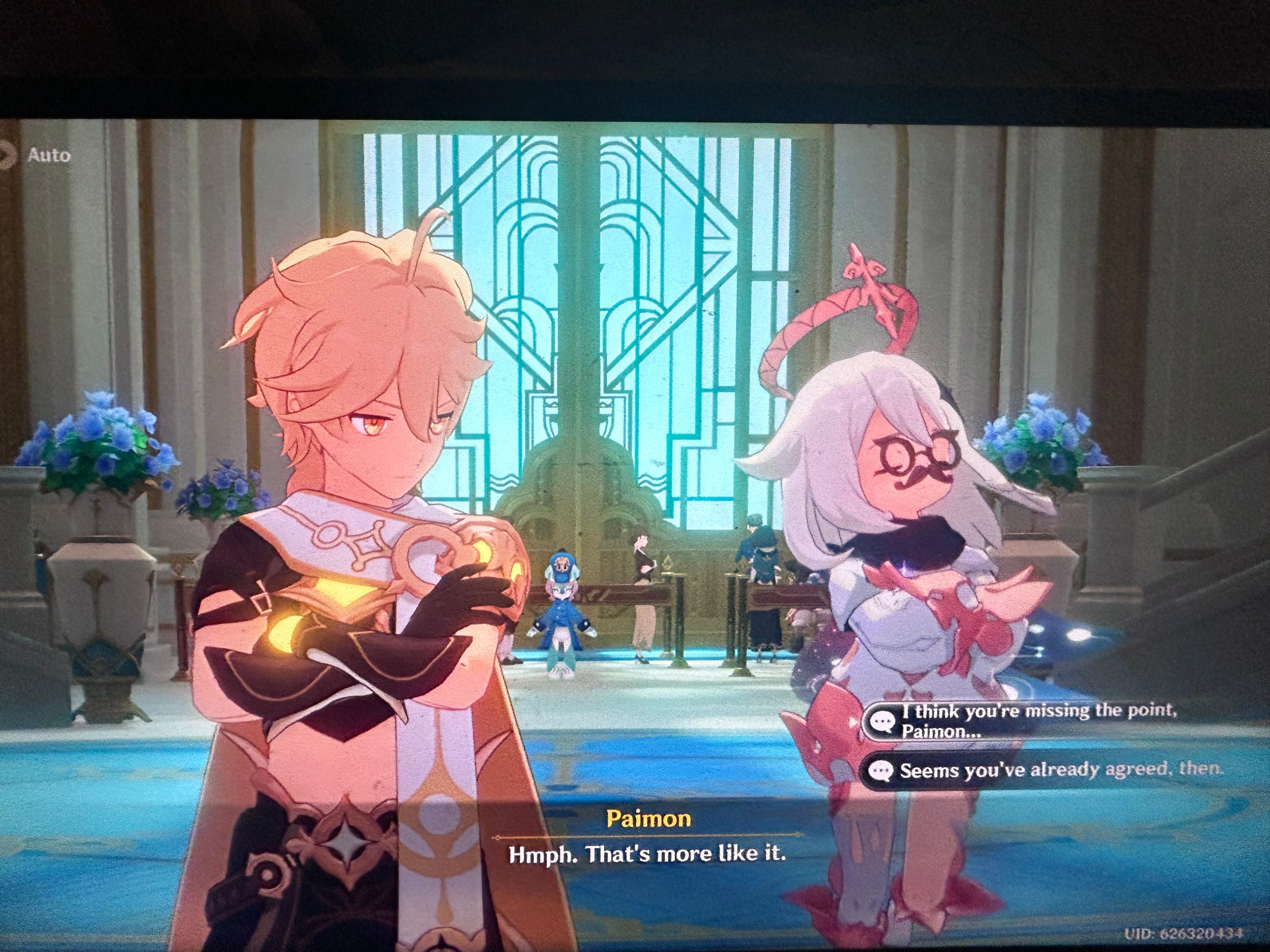 ‘I think you’re missing the point, Paimon…’ Genshin Impact | HoYoLAB