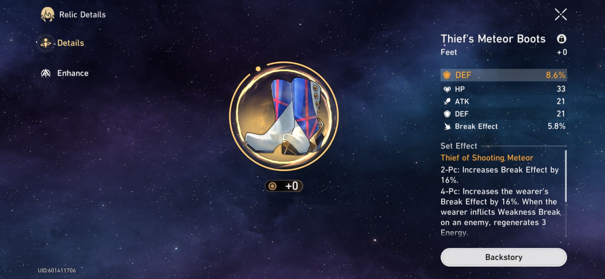 Here's my submission for the worst 5-star relic HSR Honkai: Star Rail ...