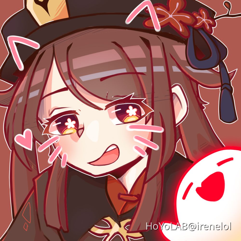 hutao pfps that are NOT made by me, CREDS TO THE OG ARTISTS (their so talented-) Genshin Impact ...