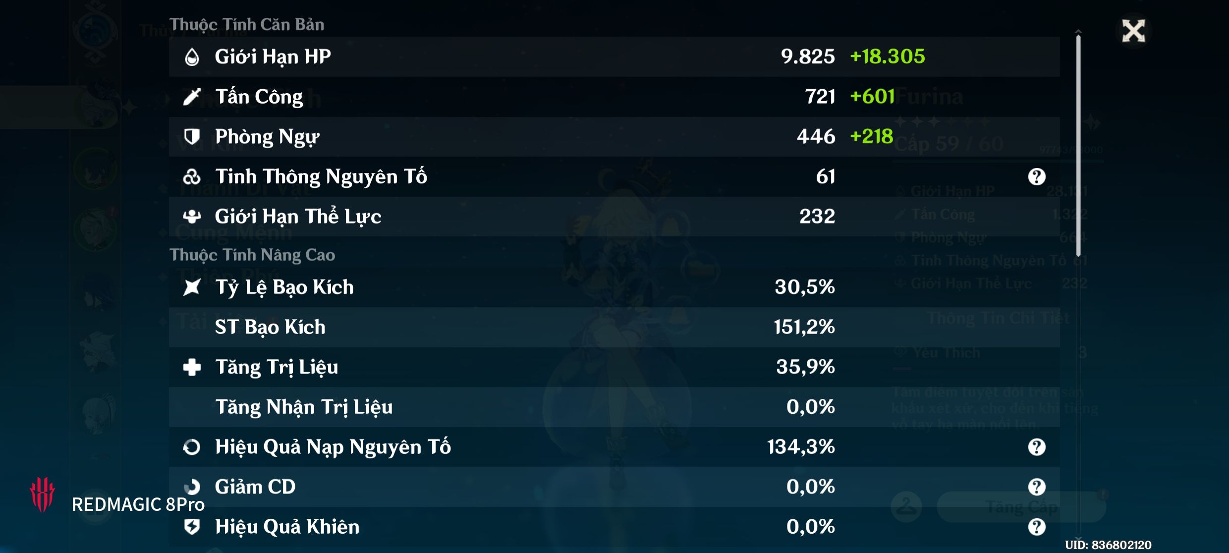 Người ta roll furina về làm DPS còn tôi nói không với DPS mà chuyển sang SP hổi máu kkkkk ...