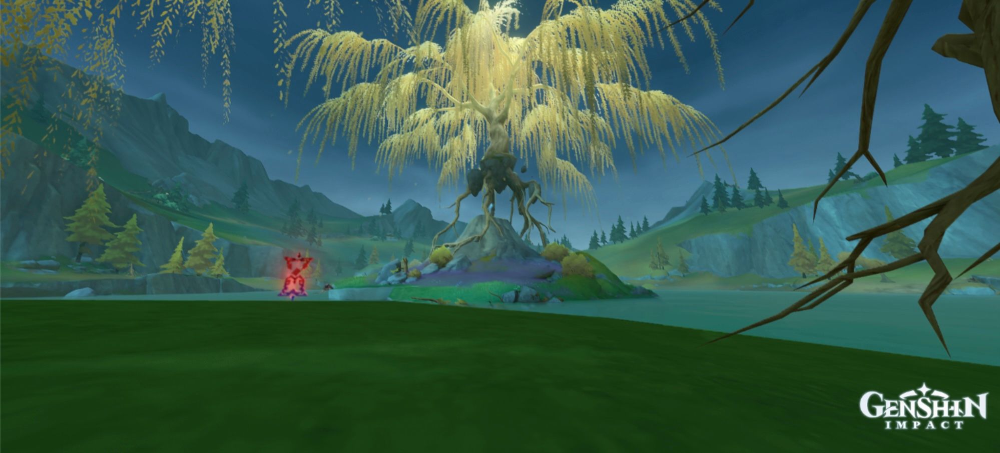 A tree I found in the Erinnyes Forest Genshin Impact | HoYoLAB
