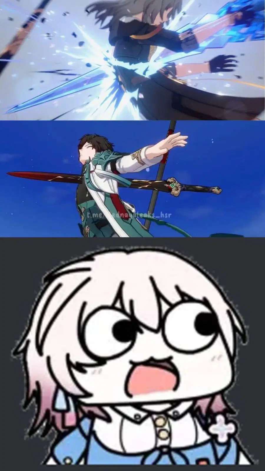 anime getting stabbed