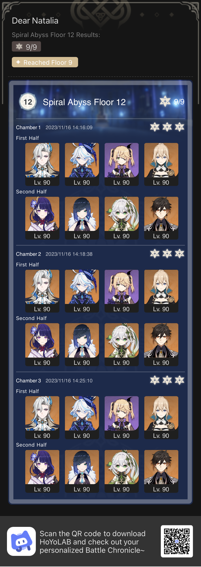 Abyss Line Up Genshin Impact | HoYoLAB