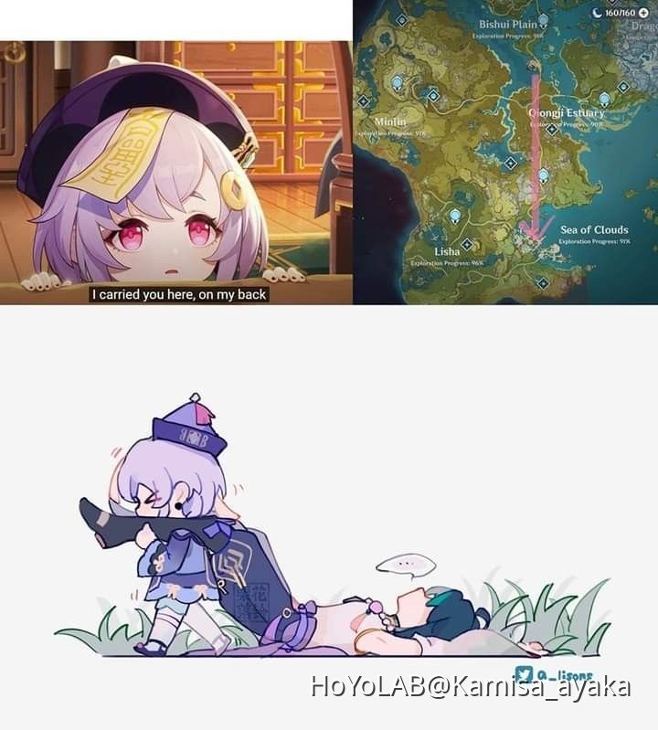 Qiqi and Xiao Genshin Impact | HoYoLAB