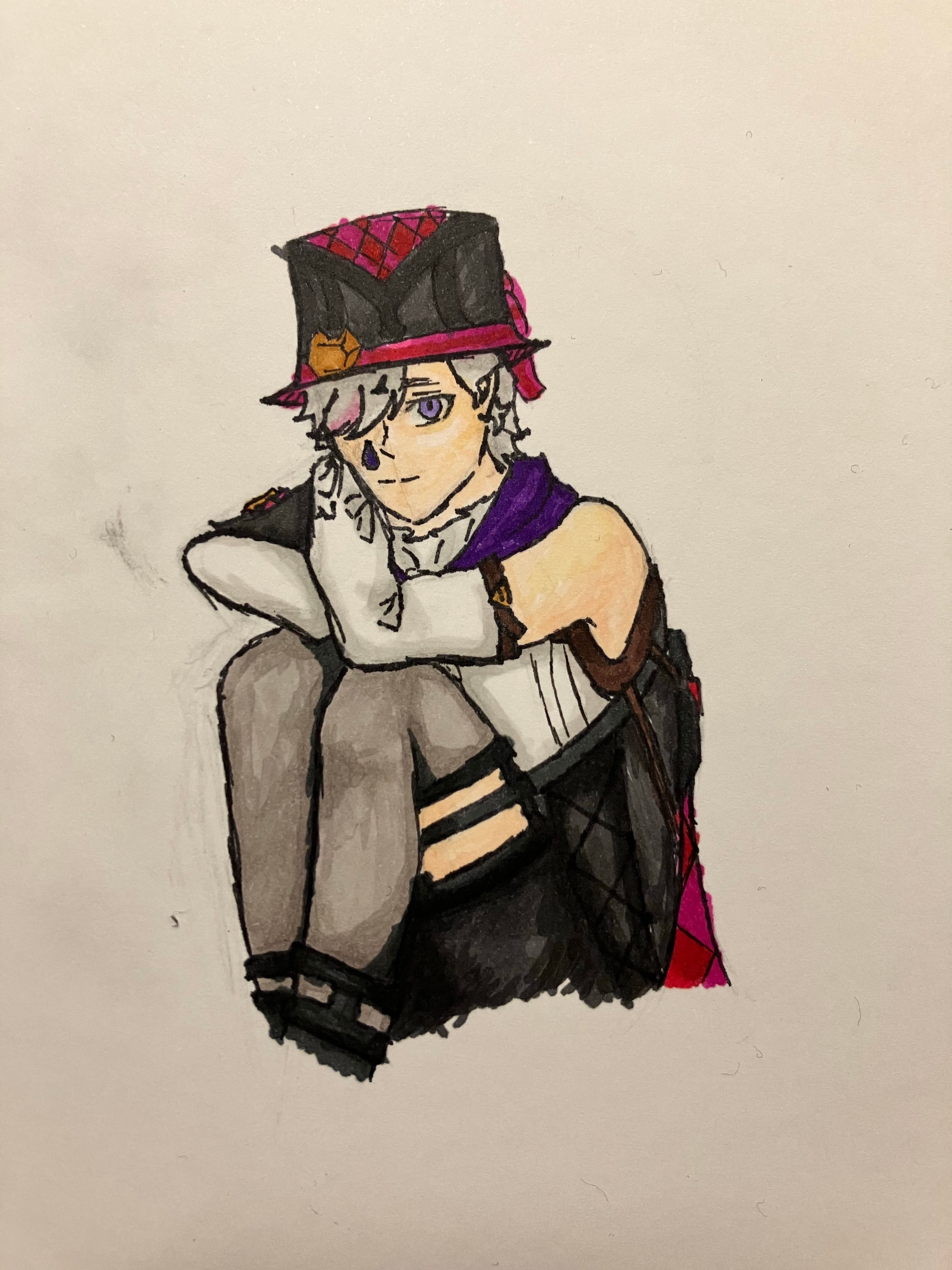 Lyney fan art Genshin Impact | HoYoLAB