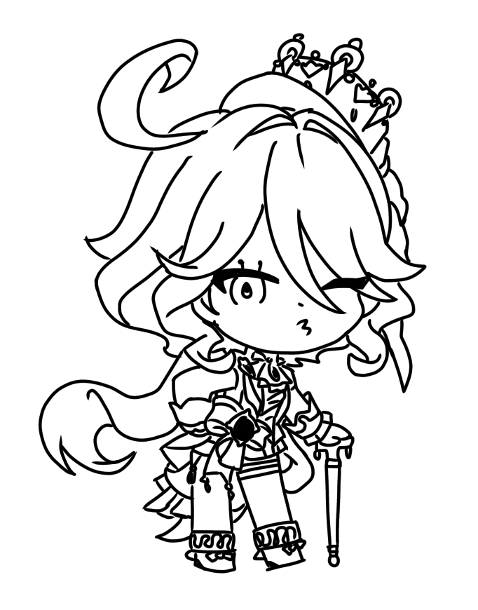 Furina Chibi Genshin Impact | HoYoLAB