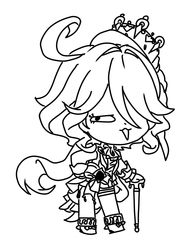 Furina Chibi Genshin Impact | HoYoLAB