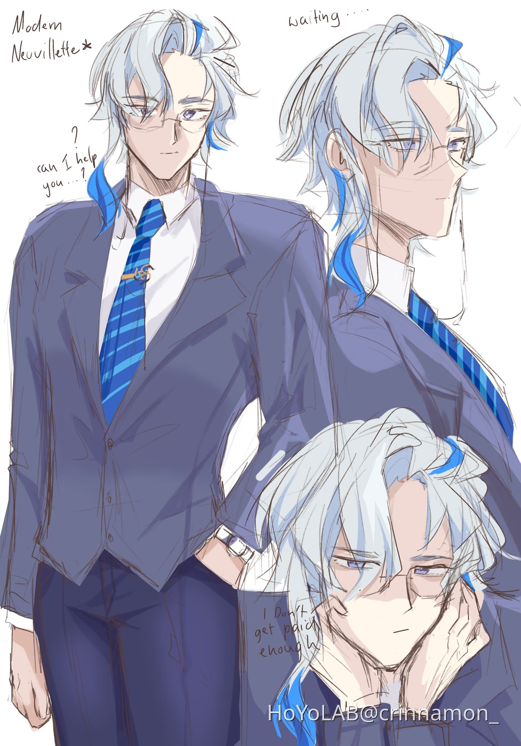 Modern Neuvillette Genshin Impact | HoYoLAB